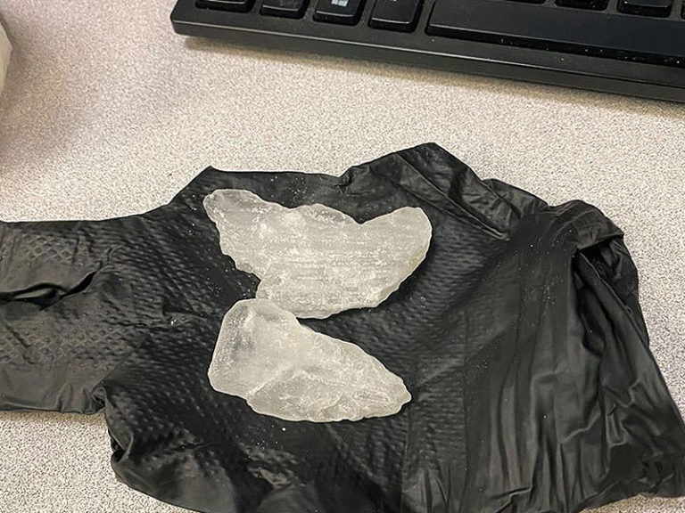 Police Say They Confiscated "Ginormous" Rocks Of Crystal Meth On ...